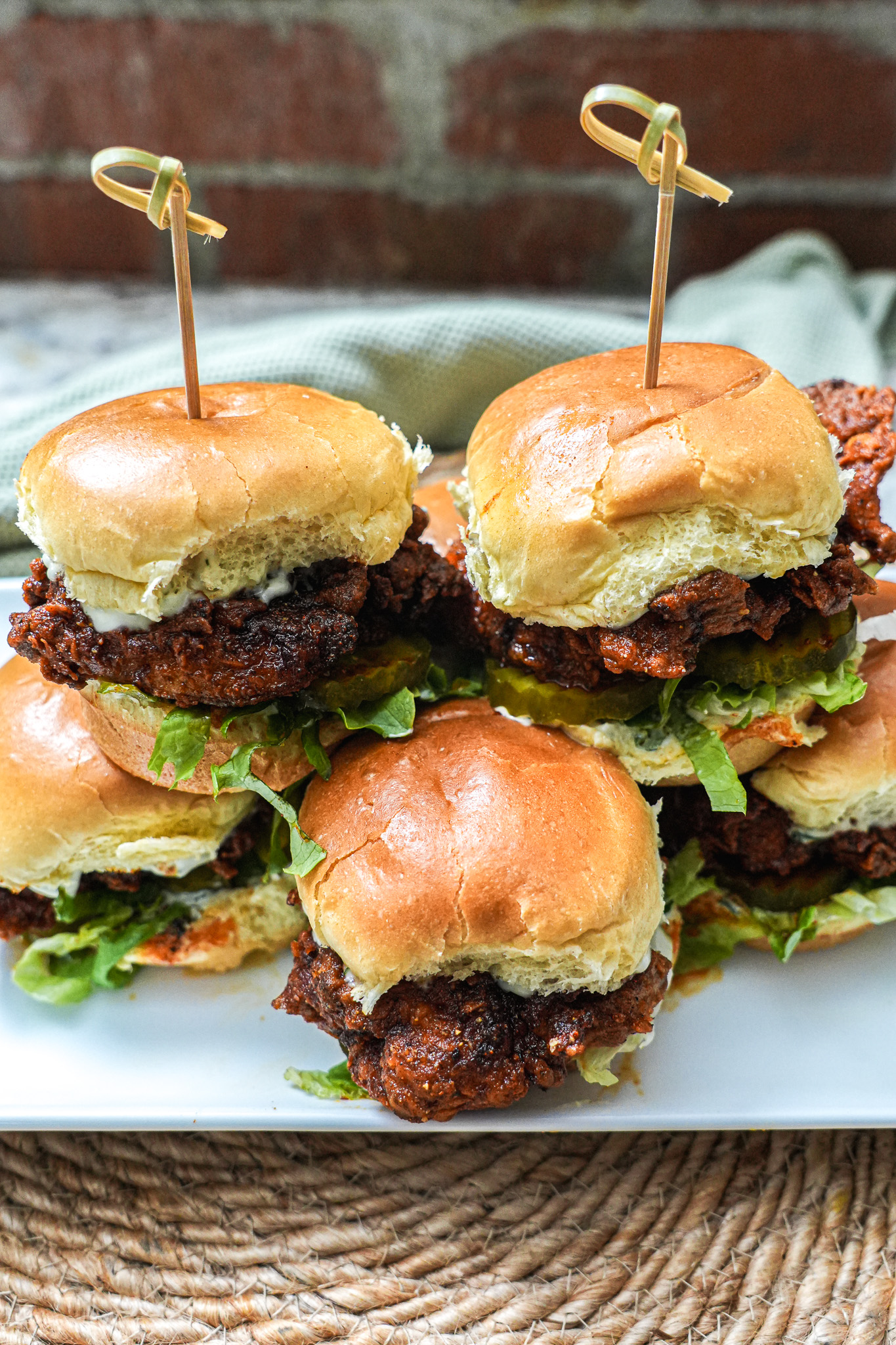 Nashville Hot Chicken Sliders - Off The Chain Kitchen