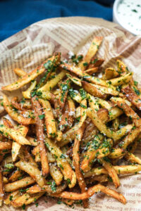 Garlic Parmesan Fries - Off The Chain Kitchen