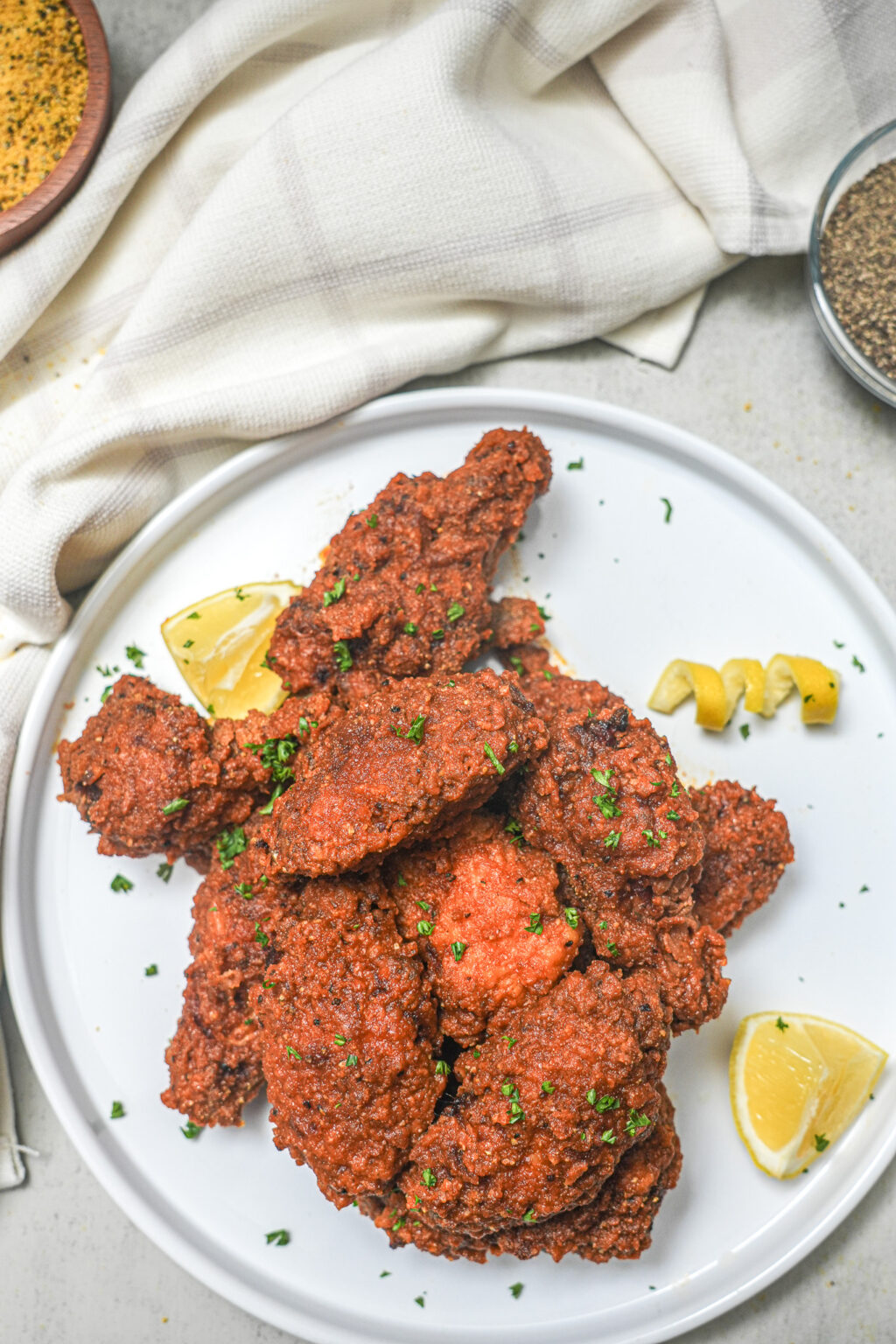 Hot Lemon Pepper Wings Recipe - Off The Chain Kitchen